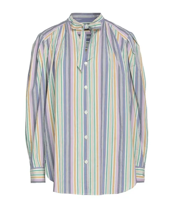 Isabel Marant Étoile Striped Shirt With Bow Neckline