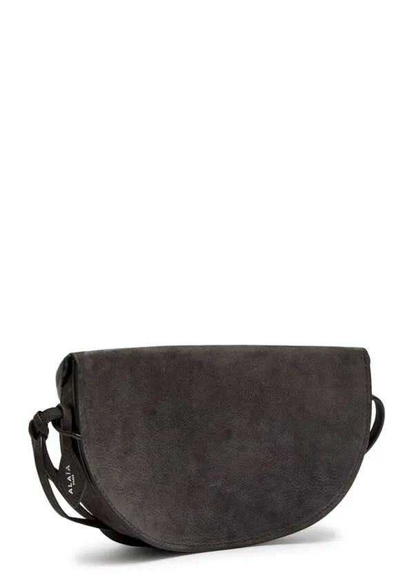 Alaïa East West Grained Nubuck Cross-body Bag