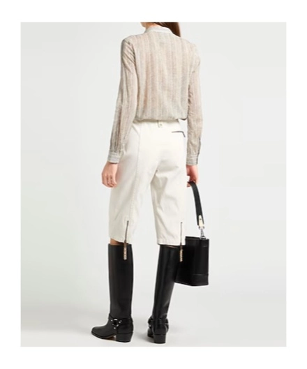Burberry High Waist Bermuda Shorts