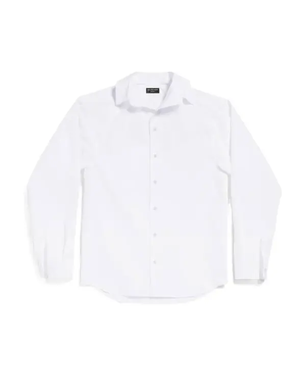 Balenciaga Large Fit Shirt With Kick Collar