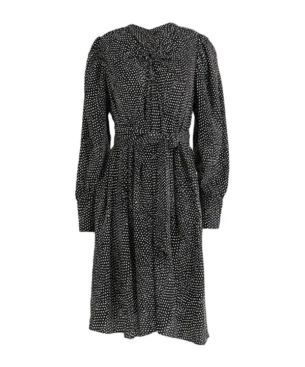 Isabel Marant Étoile Polka Dot Silk Dress