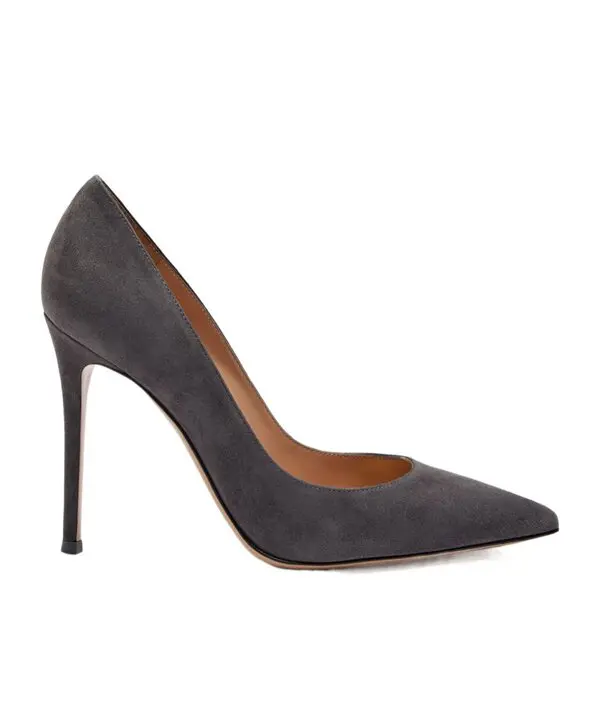 GIANVITO ROSSI 105 Suede Pumps