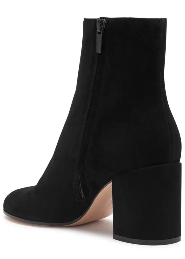 GIANVITO ROSSI Joelle 80 Suede Ankle Boots