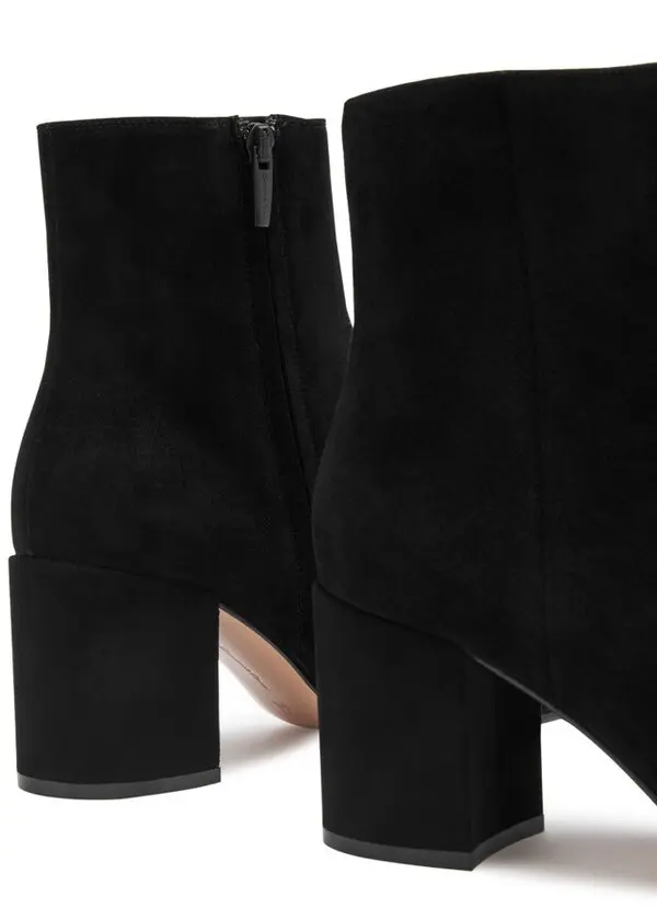 GIANVITO ROSSI Joelle 80 Suede Ankle Boots