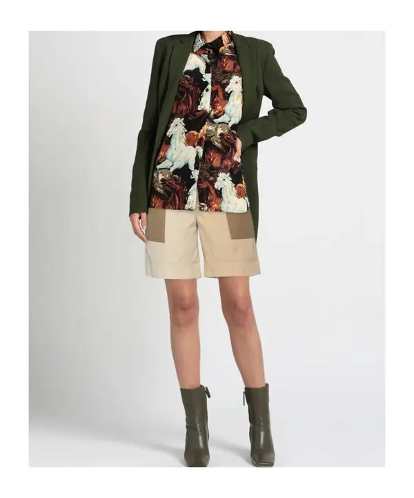Isabel Marant Étoile Patchwork High-waisted Shorts