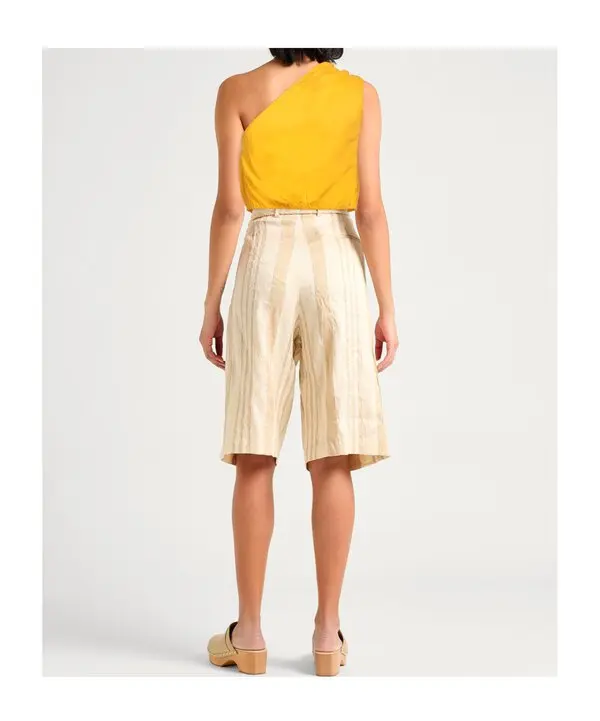 Farm Rio One-shoulder Pleated Top