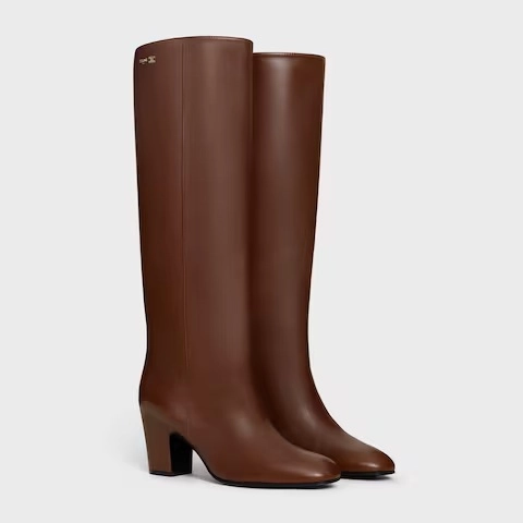 Celine Iconic High Boot In Calfskin