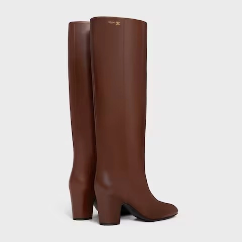 Celine Iconic High Boot In Calfskin