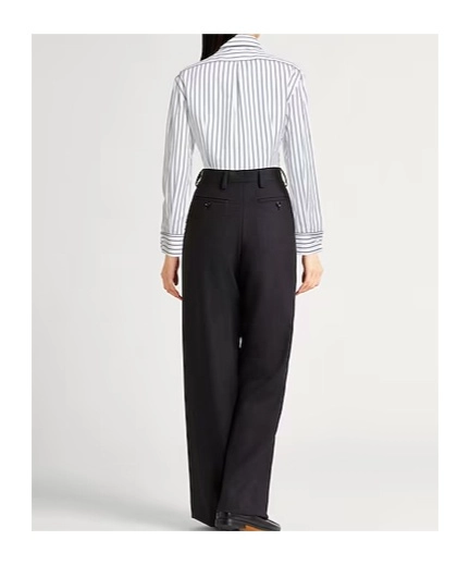Brunello Cucinelli Striped Classic Collar Shirt
