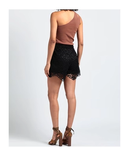 Burberry Lace Pattern High Waisted Shorts
