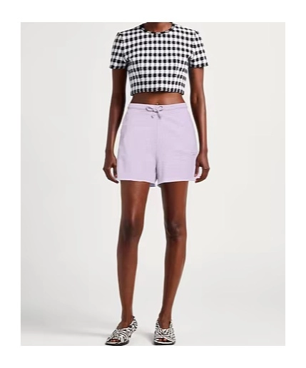 GANNI Terry Cloth Drawstring Shorts