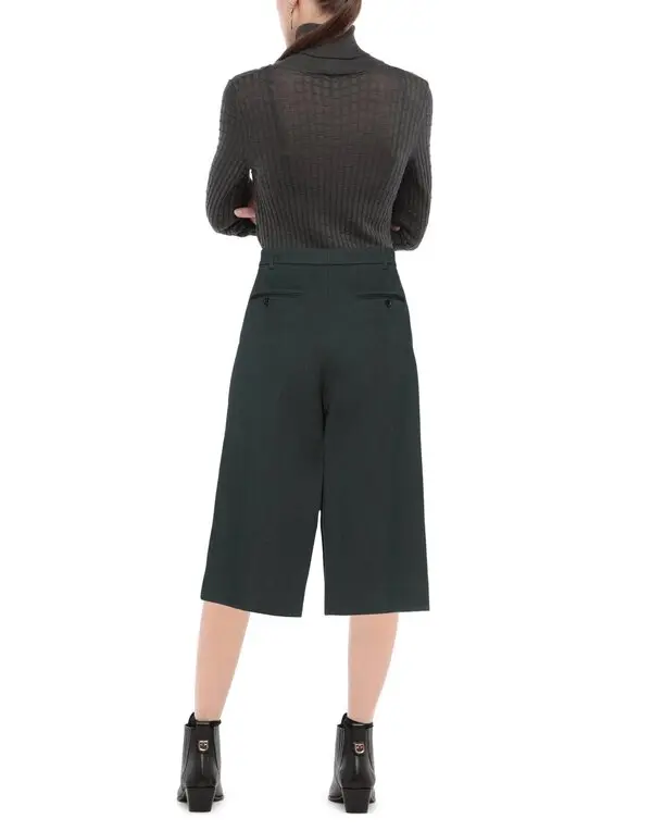 Saint Laurent Solid Color Wool Casual Pants