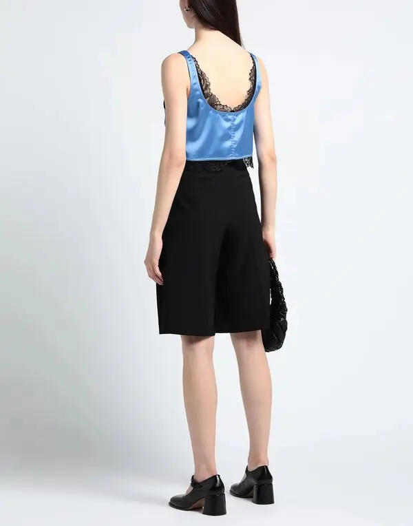 GANNI Crewneck Crop Top