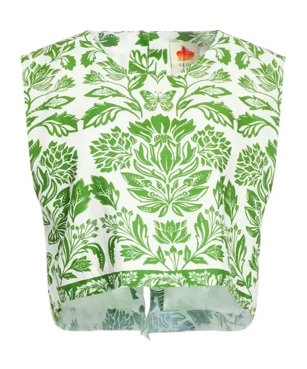 Farm Rio Sleeveless Printed Top