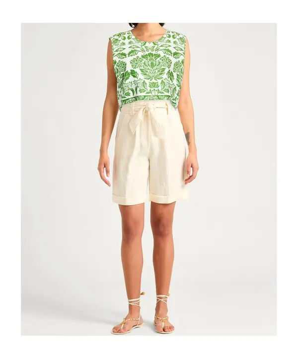 Farm Rio Sleeveless Printed Top