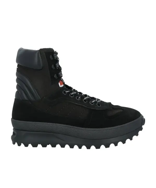MAISON MARGIELA Leather & Technical Fabric Hiking Boots