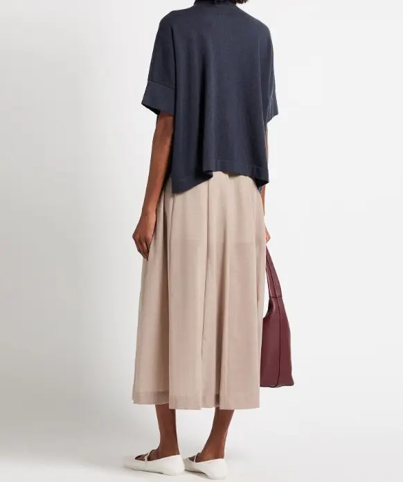 Brunello Cucinelli Cashmere Embroidered Polo