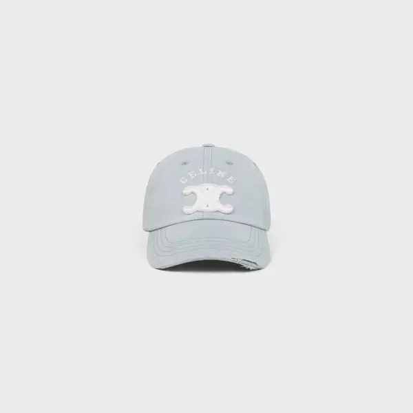 Celine Vivienne Cap In Light Cotton Gabardine
