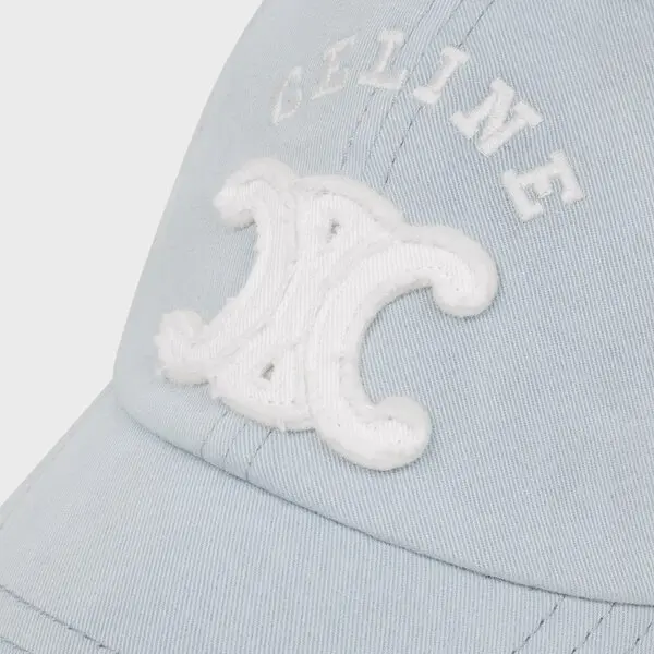 Celine Vivienne Cap In Light Cotton Gabardine