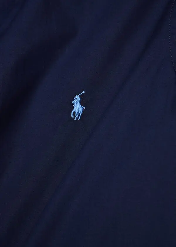 Polo Ralph Lauren Custom Cotton-poplin Shirt - Black