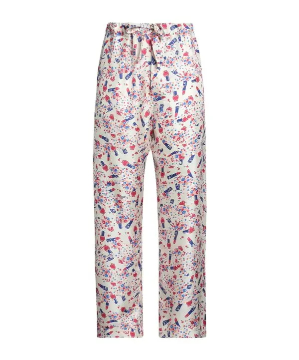 MAISON MARGIELA Printed Trousers - White