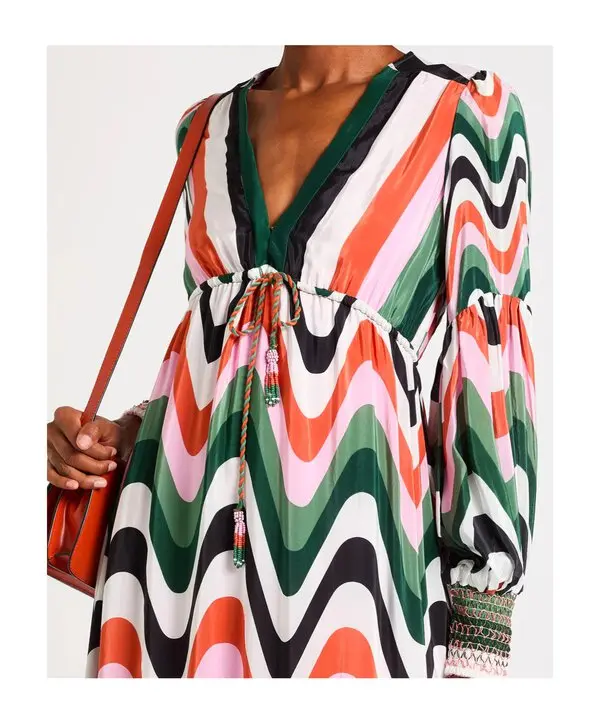 Farm Rio Long-sleeved Dress