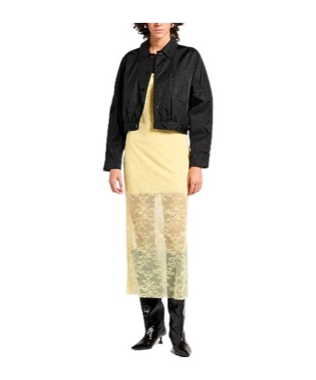 GANNI Relaxed Fit Long Sleeve Jacket
