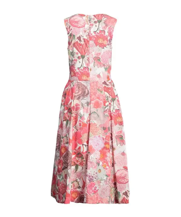 Marni Sleeveless V-neck Floral Dress