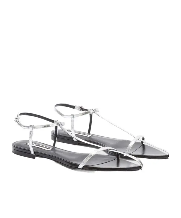 JIL SANDER Pointed-toe Caged Sandals