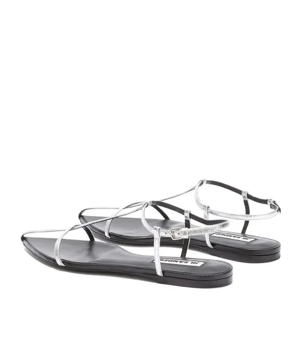 JIL SANDER Pointed-toe Caged Sandals