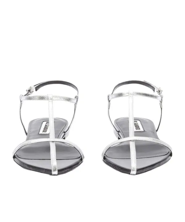 JIL SANDER Pointed-toe Caged Sandals