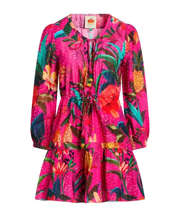 Farm Rio Floral Dress