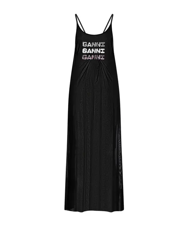 GANNI Logo Dress