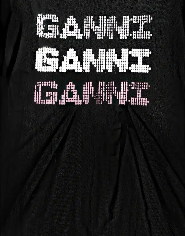 GANNI Logo Dress