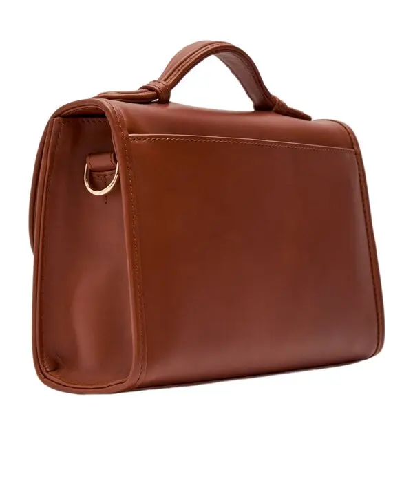 Gabriela Hearst Small Leather Top Handle Bag