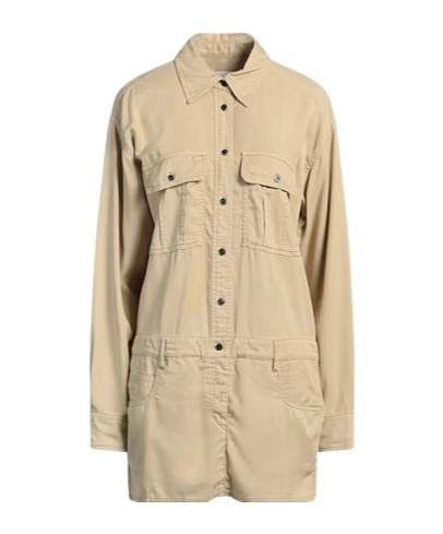 Isabel Marant Étoile Gabardine Shirt Dress - Nude