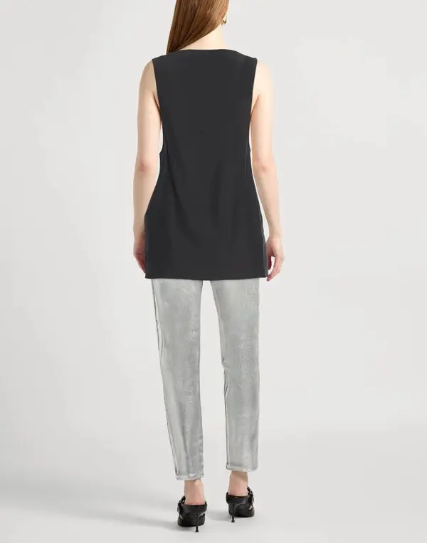 Saint Laurent Sleeveless Cady Top