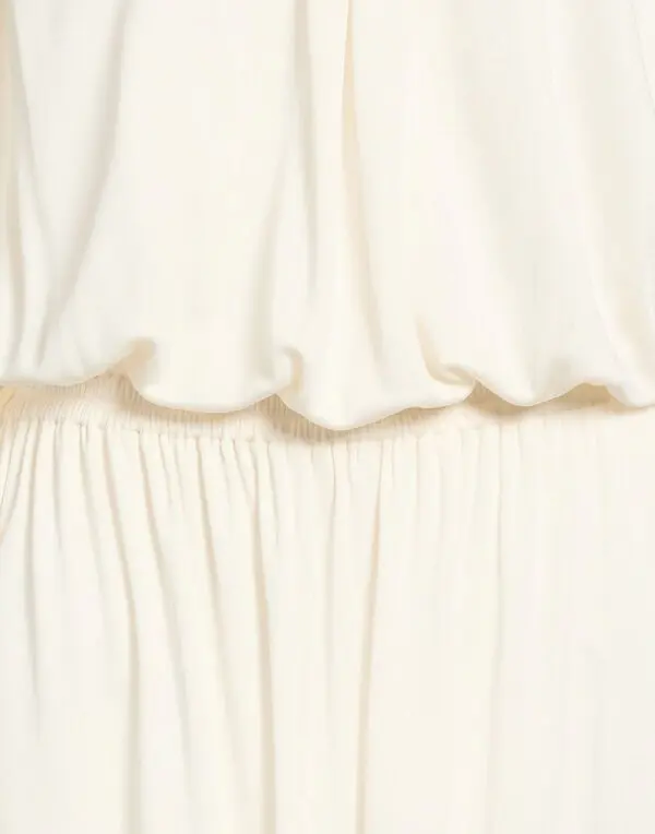 Saint Laurent Long Sleeves Flared Dress