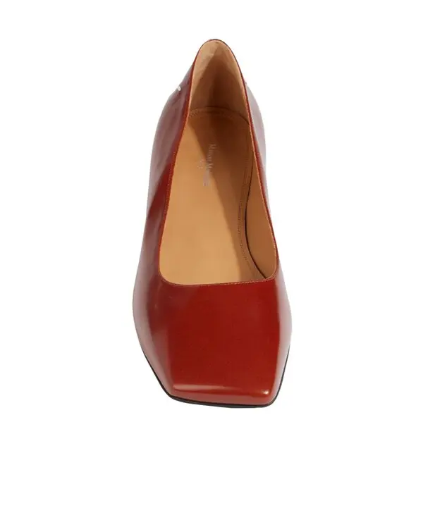 MAISON MARGIELA Minimalist Patent Leather Ballet Flats
