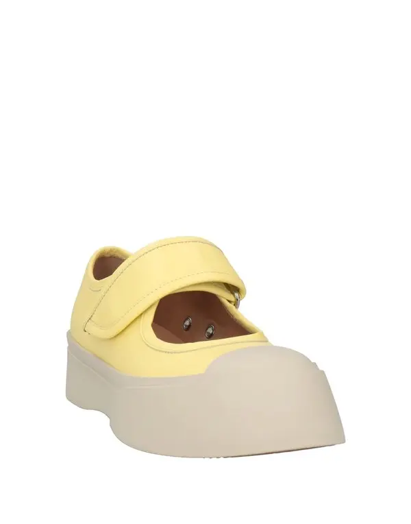 Marni Mary Jane Ballet Flats - Nude