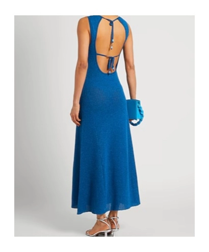 GANNI Knitted Maxi Dress
