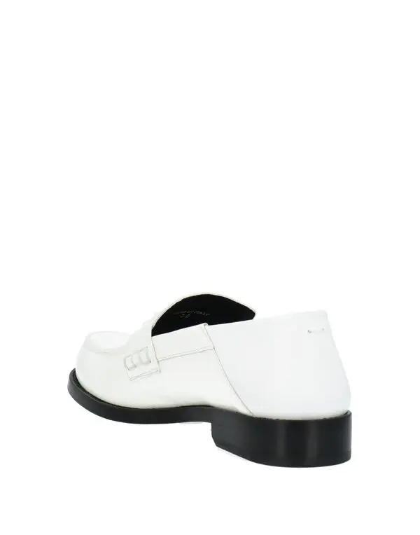 MAISON MARGIELA Round Toe Leather Loafers