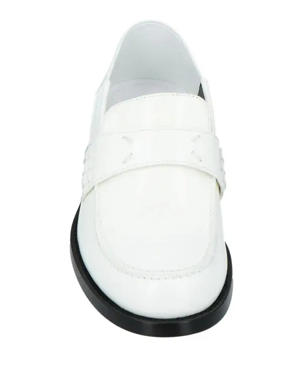 MAISON MARGIELA Round Toe Leather Loafers