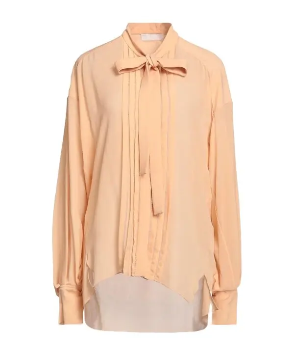 Chloé Crepe Bow Shirt