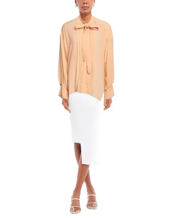 Chloé Crepe Bow Shirt