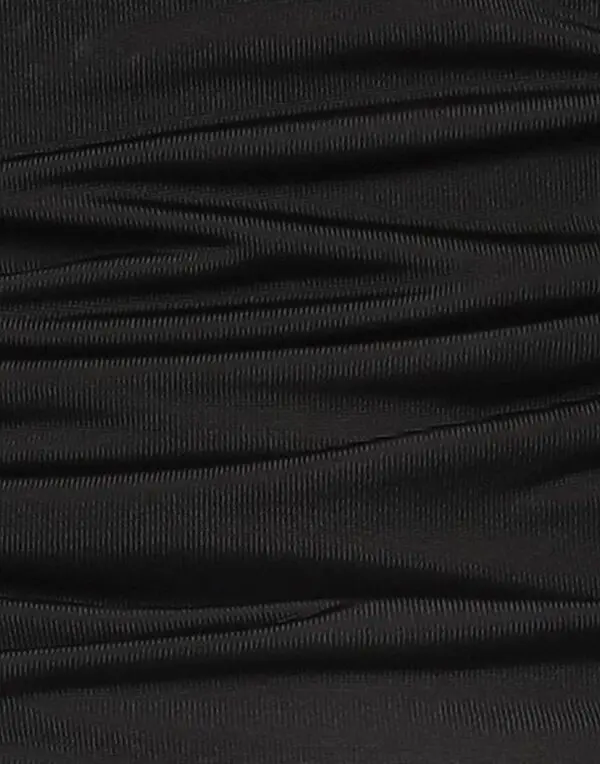 Saint Laurent Solid Color Long Sleeve Cropped Top