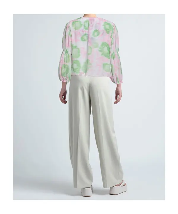 GANNI Bow Blouse