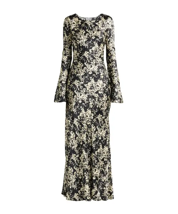 GANNI Floral Pattern Dress