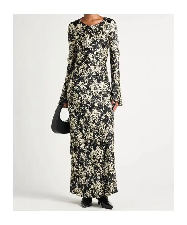 GANNI Floral Pattern Dress