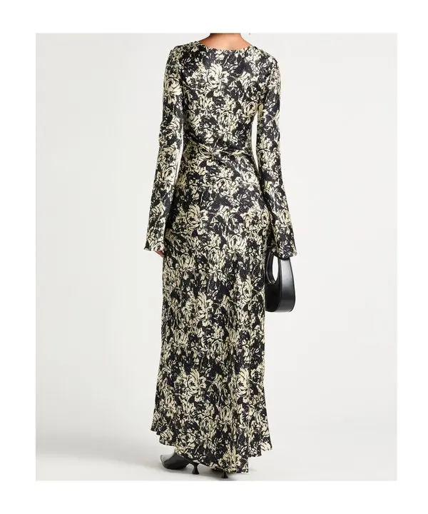 GANNI Floral Pattern Dress